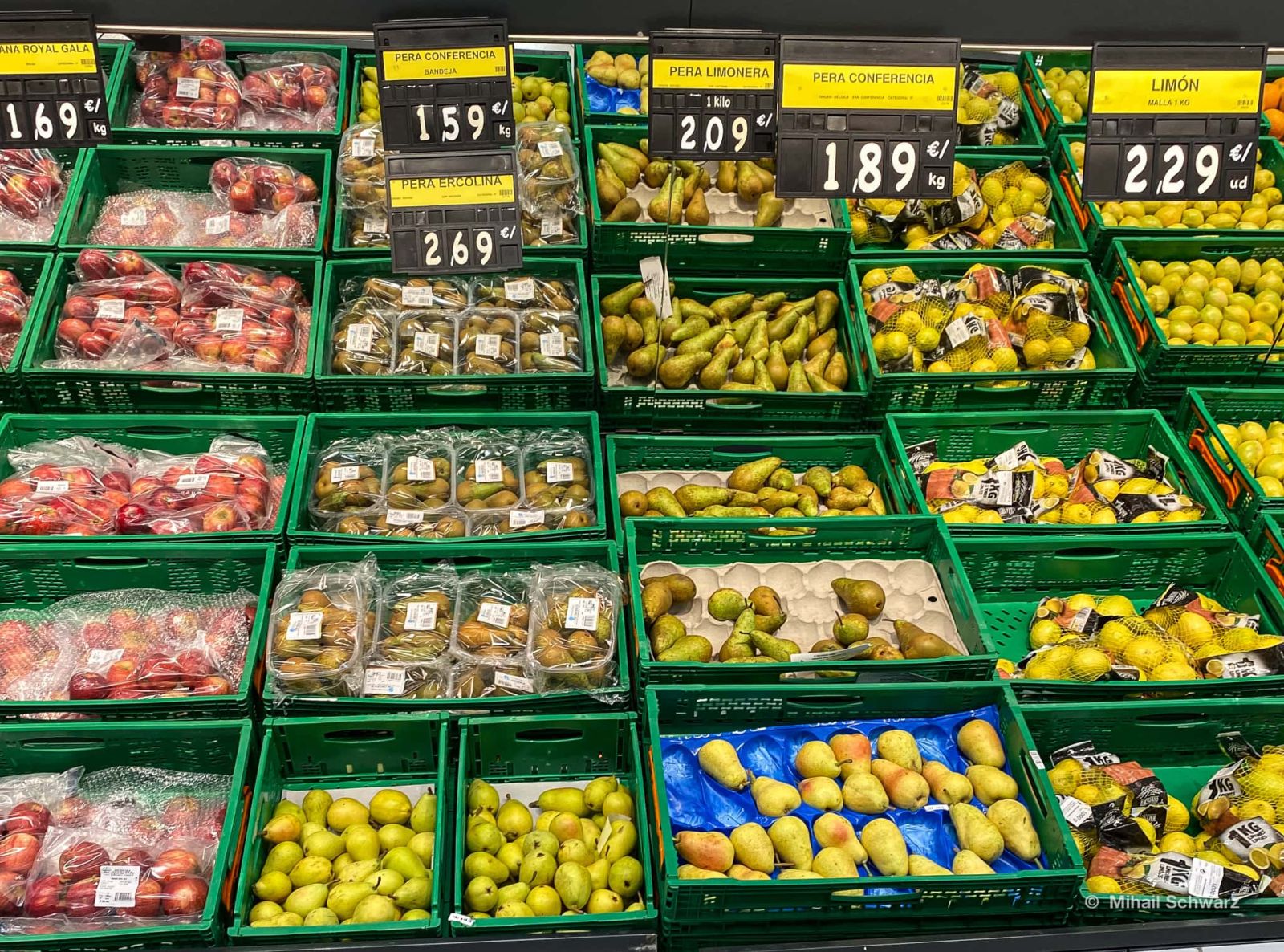 Grocery Prices in Spanish Supermarkets in 2026 - A Visual Tour